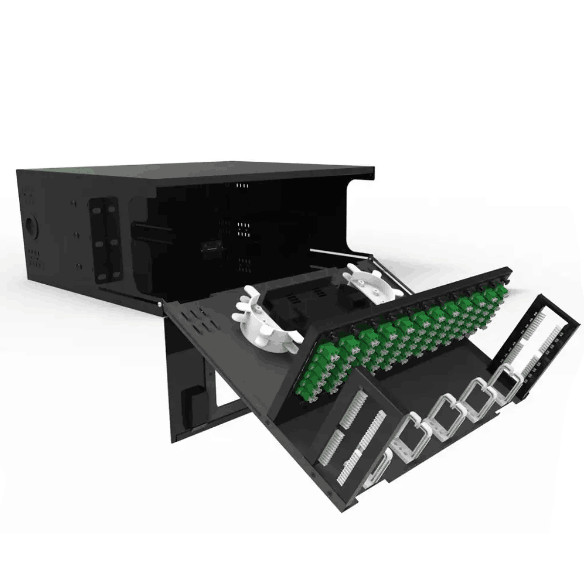 19 Inch 1U~4U Rack Mount Optical Distribution Frame 12 24 48 72 96 144 ...