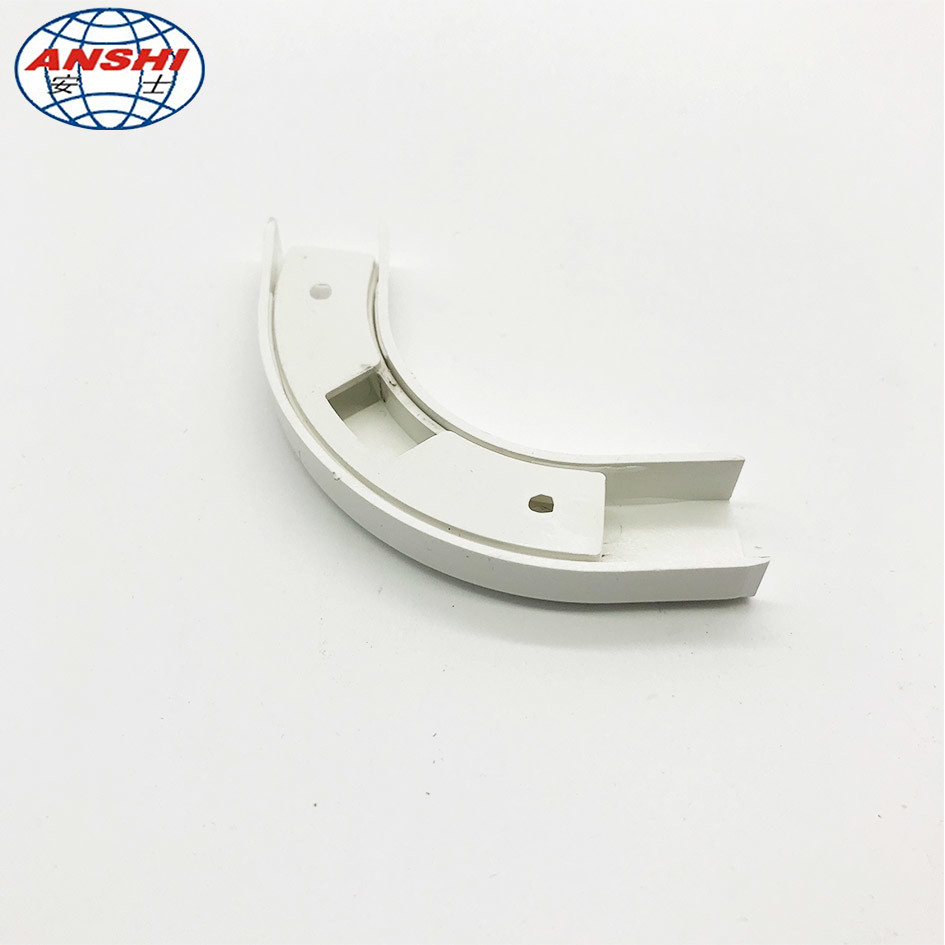 Corner Piece Ftth Fiber Optic Accessories For Indoor Drop Cable White Color