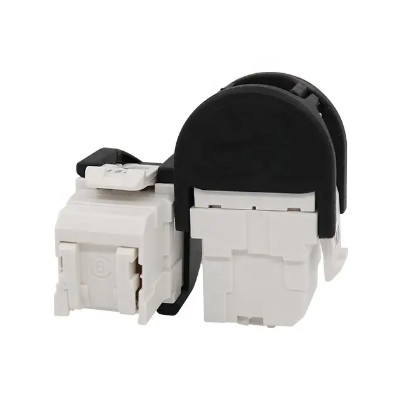 RJ45 3M Type UTP CAT6 unshielded Keystone Jack 180 Degree With Gold Plating
