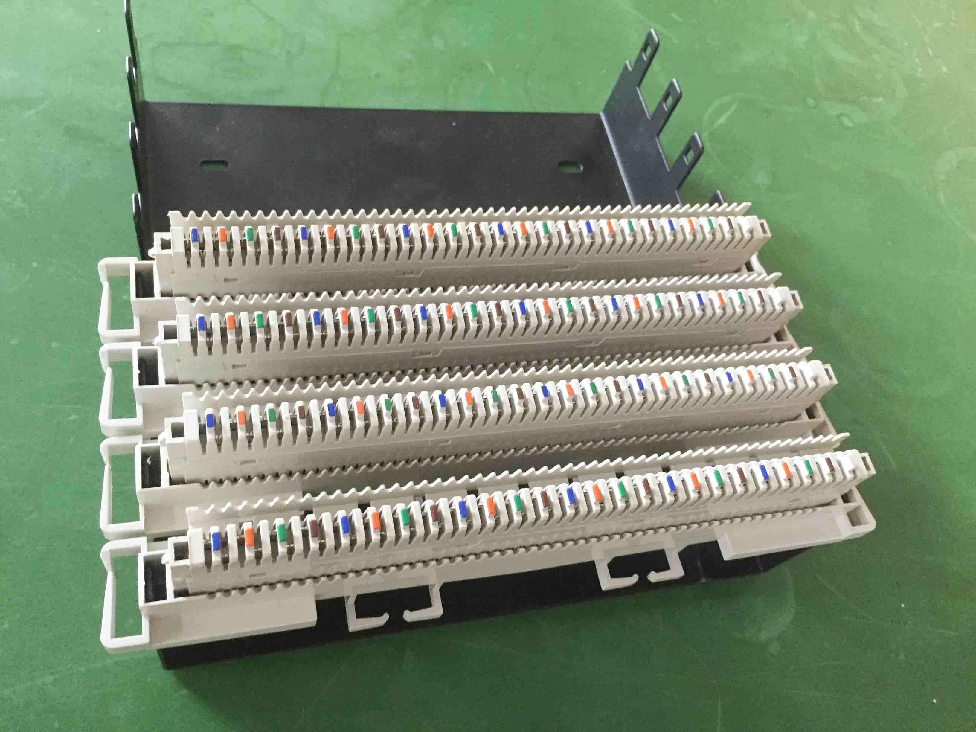 25 Pair Ft 110 Terminal Block Highband Grey Color For Clamp Back Mount ...