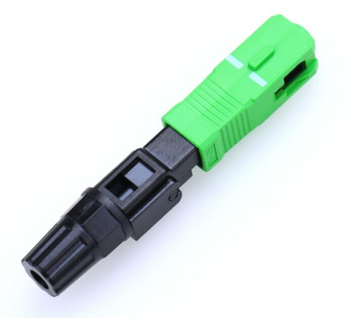 Ftth Sc / Apc Fiber Optic Accessories Quick Connector Single Mode Fiber ...