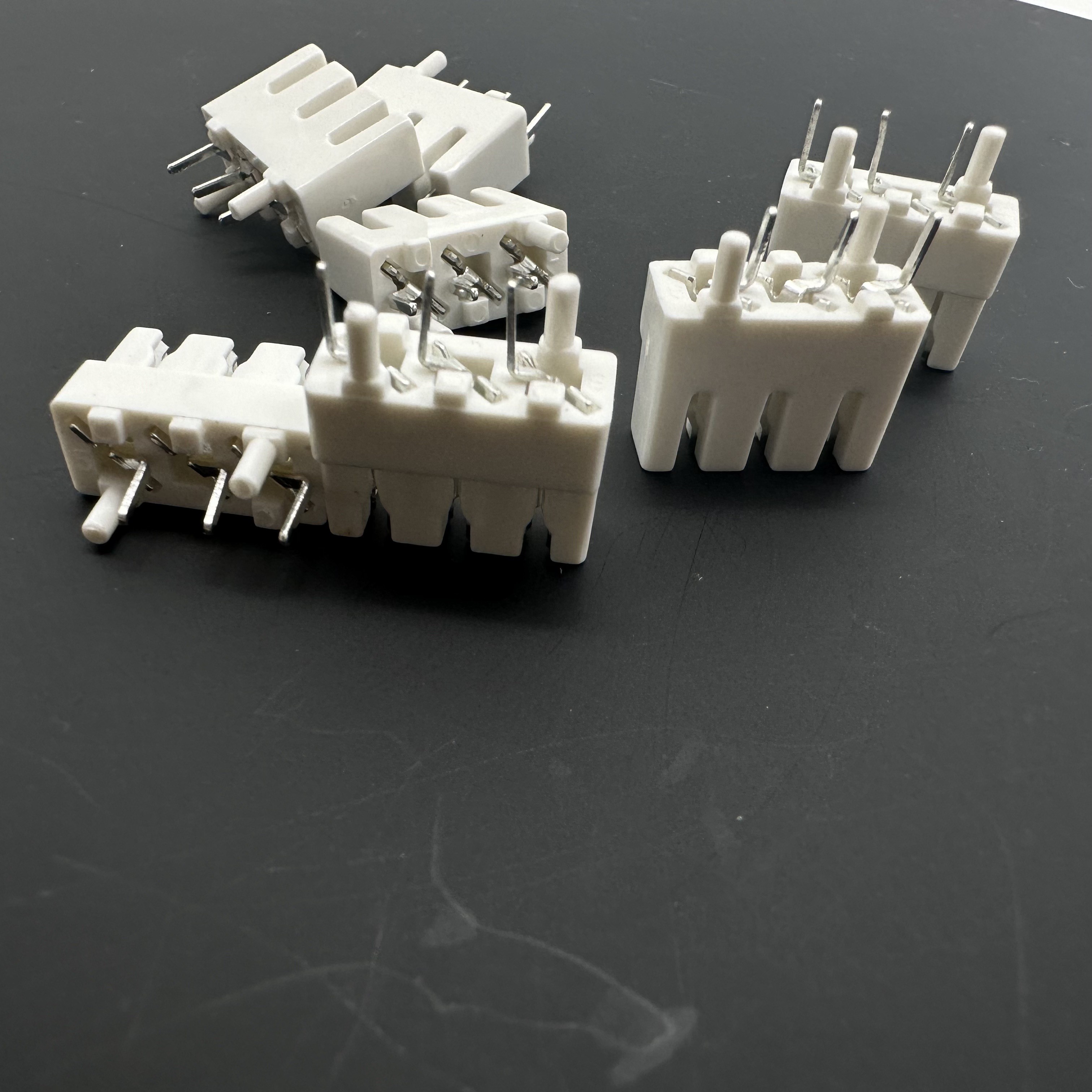 Krone Type 45 degree PCB IDC Terminal Block Connector 4 Pin Pitch 5.08mm