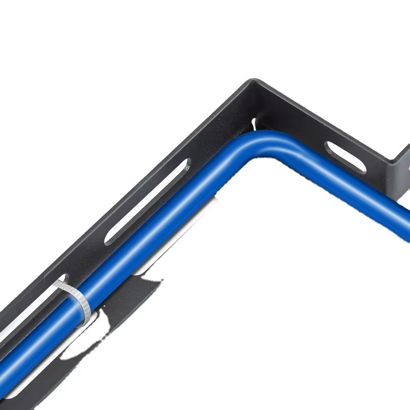 19-Inch U- and L-Shaped Tie Rod Fiber Optic Cable Rack for Efficient ...