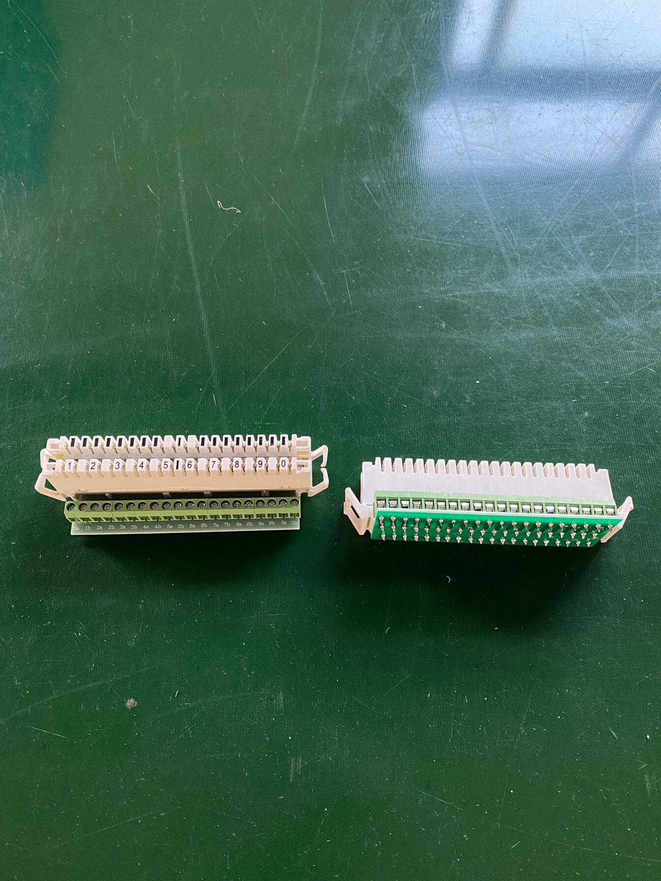 20 Pole Krone Type PCB Terminal Block for Cabling