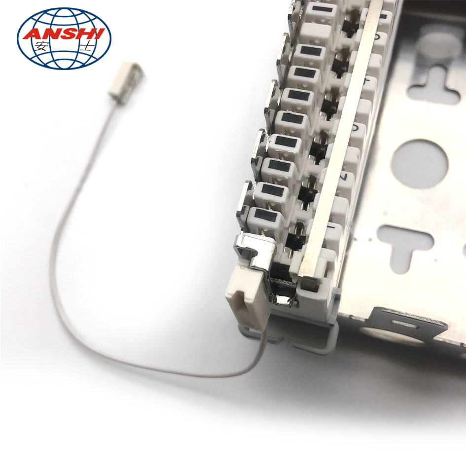 10 Pairs Krone Terminal Block Single Line Over Current Over Voltage ...