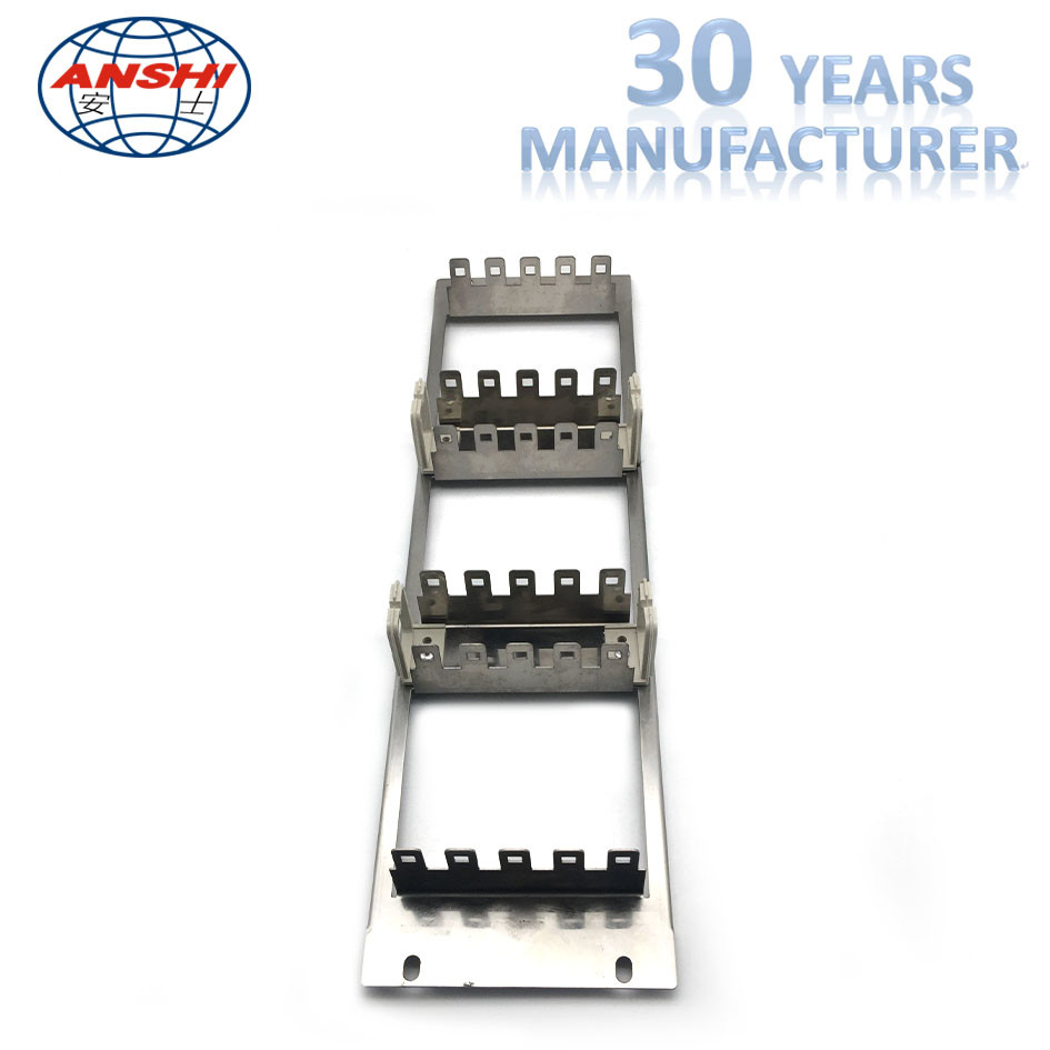 19 Inch 150 Pairs Lsa Plus Module Back Mount Frame For Krone Connection ...