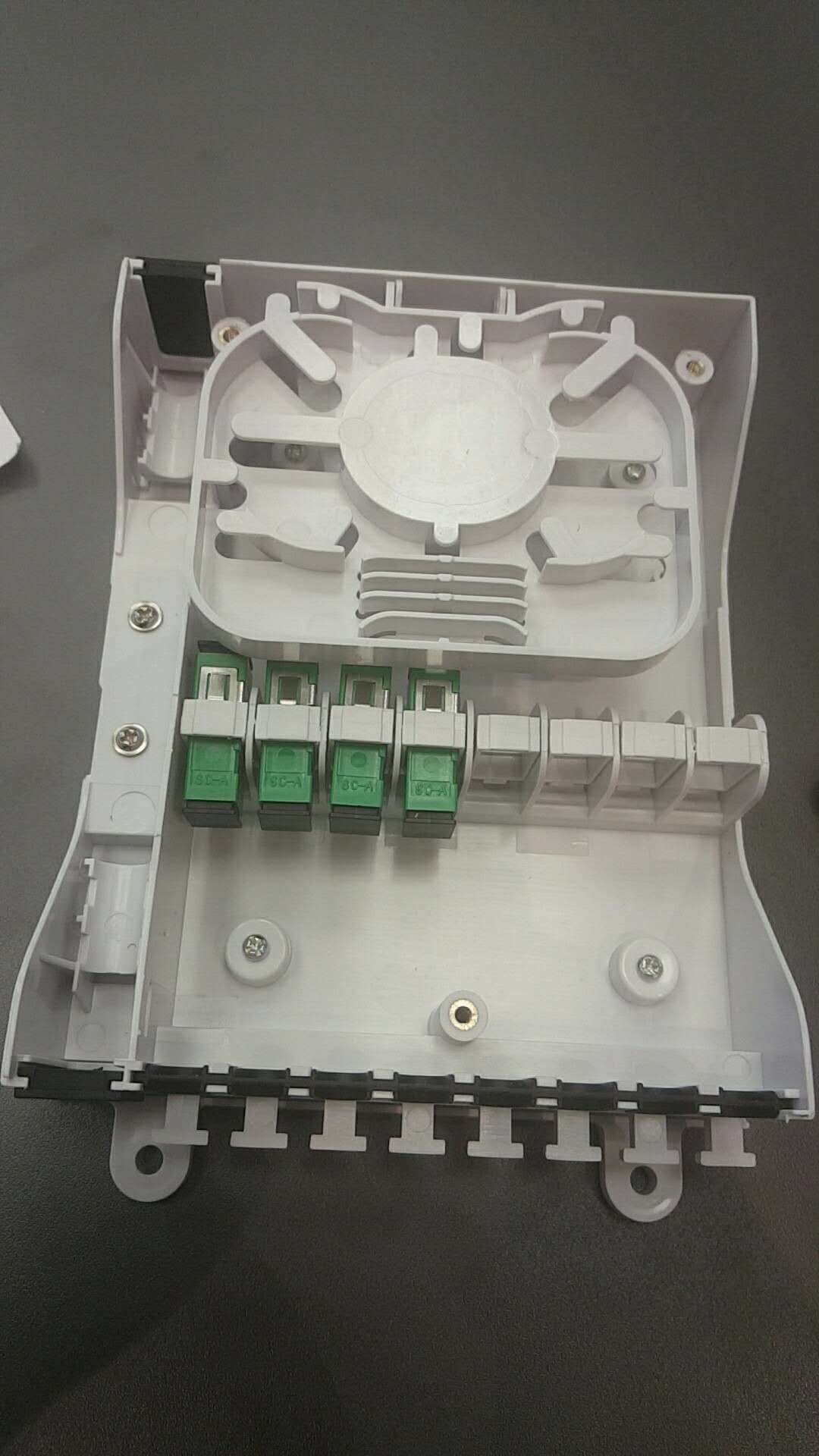 8 Port Wall Mounted Distribution Box 8 Core Waterproof For Local Area ...