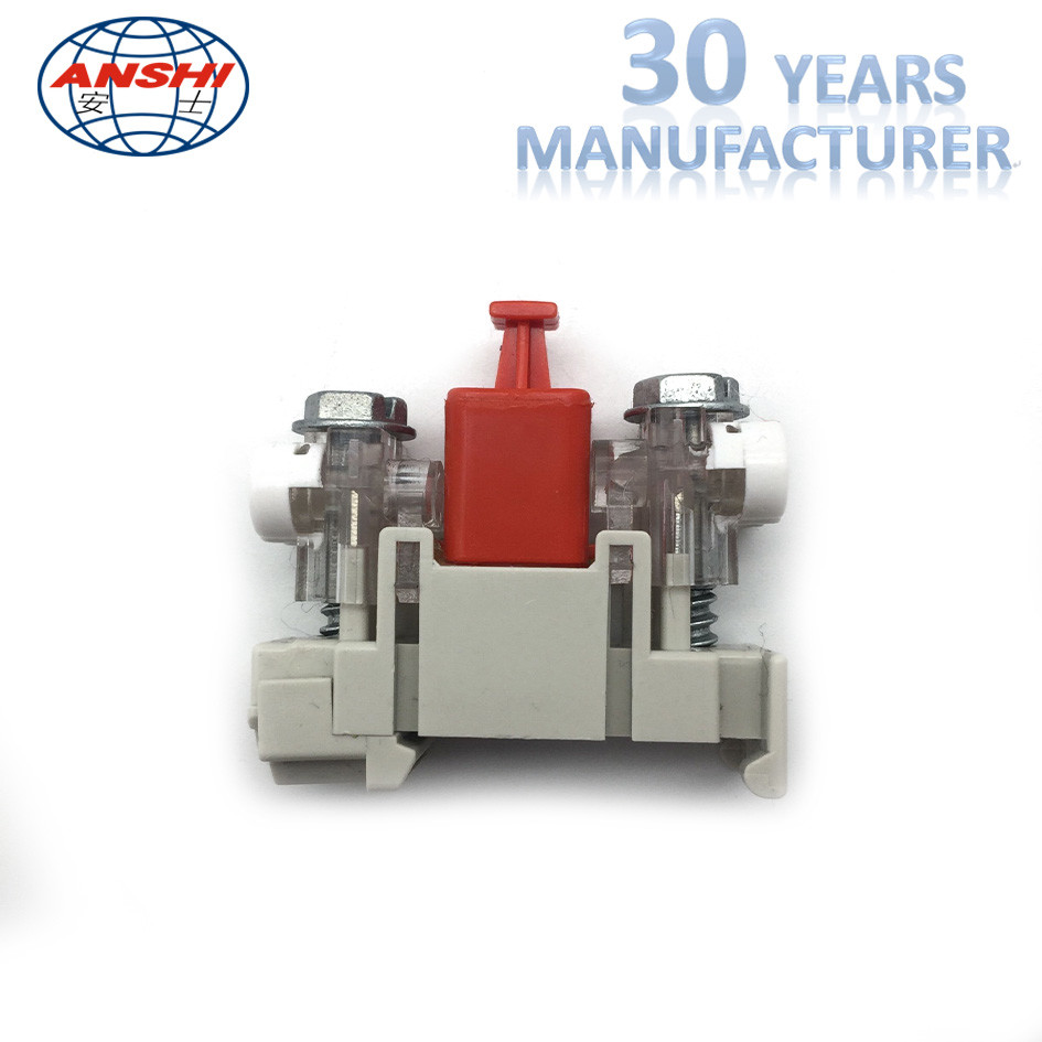 Grey Subscriber Terminal Block One Pair STB Module With Over - Voltage ...