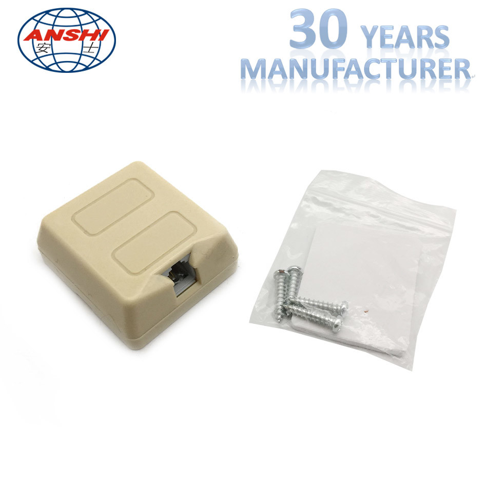 Tool Free Surface Mounting Telephone Box RJ11 6P2C IDC Gel-Filled ...