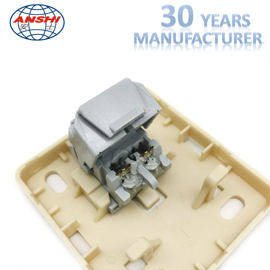 Tool Free Surface Mounting Telephone Box RJ11 6P2C IDC Gel-Filled ...