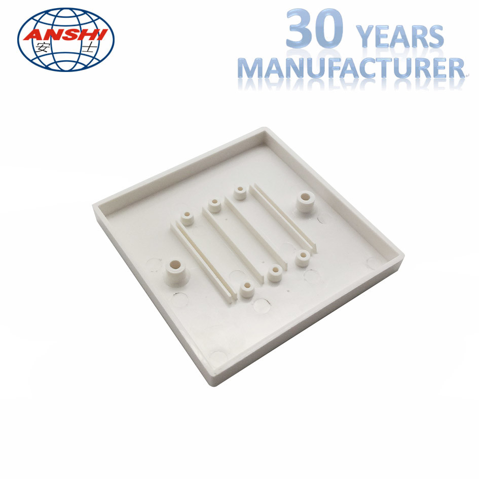 Blank Panel Socket Cover Plate ABS / PC Material For Telephone ...