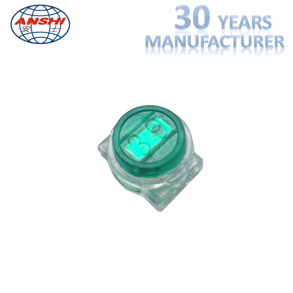 UG Scotch Lock Wiring Connector 5 , 0.4 - 0.9mm Green 3M Scotch Locks ...