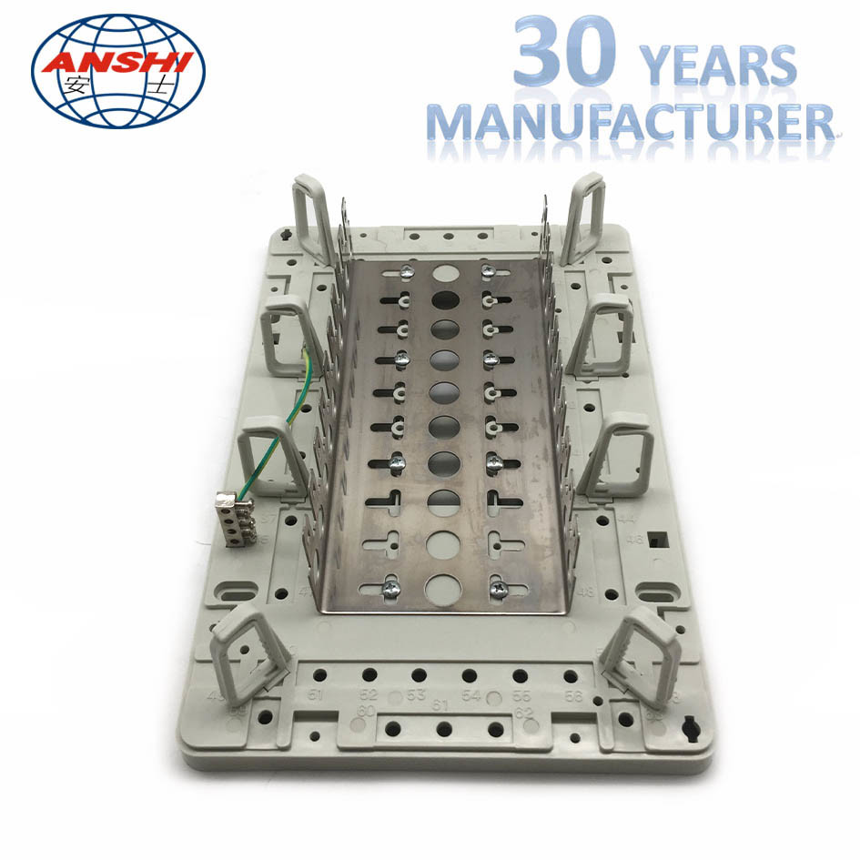 Indoor Telephone Connection Box 301A,100 Pairs Cable Distribution Box ...