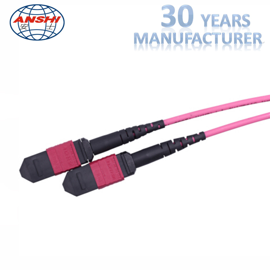 12 Core Optical Fiber Patch Cord SM / MM Fiber Type For Cable Expanding