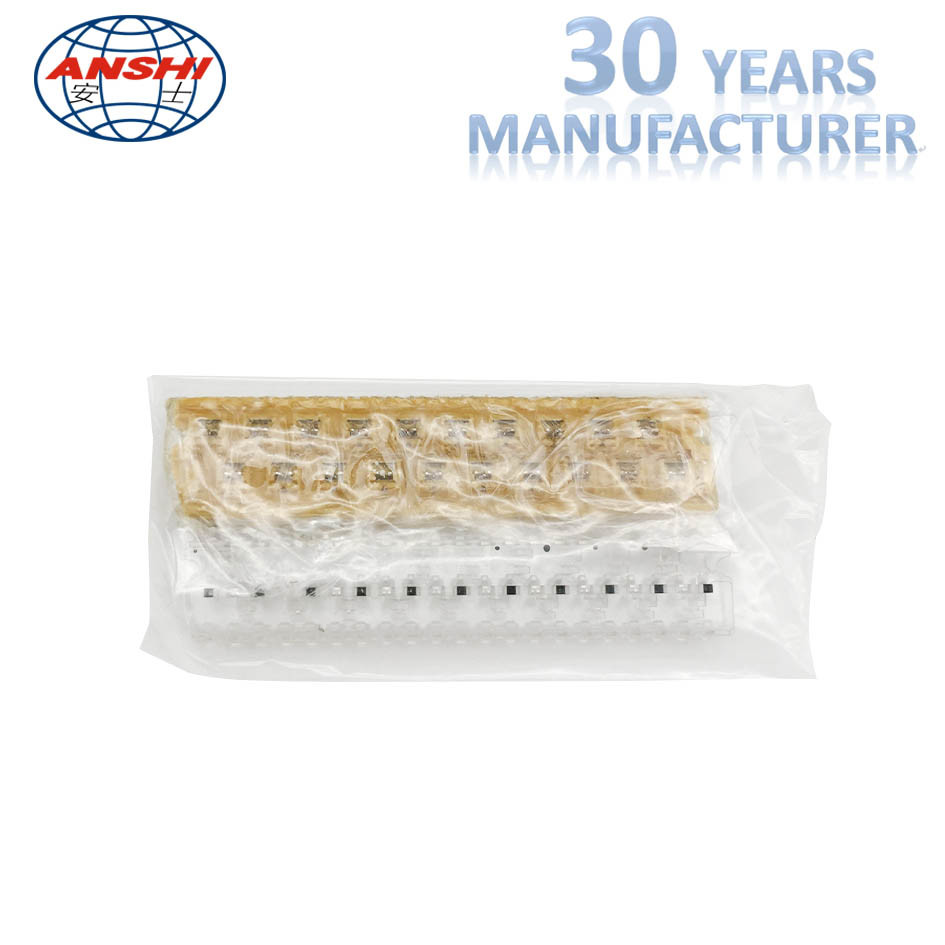 Lightweight 110 Idc Terminal Block 10 Pair Capacity 72mm Length Yellow ...