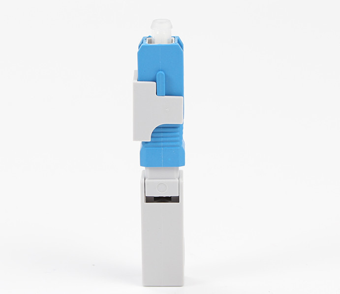 FTTH SC / UPC Fast Connector blue Field assembly Singlemode Flat ...