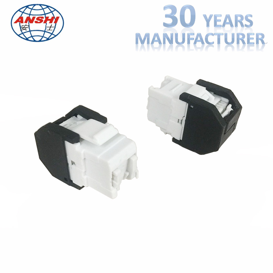 Unshielded 3M Type CAT6 UTP RJ45 Keystone Jack