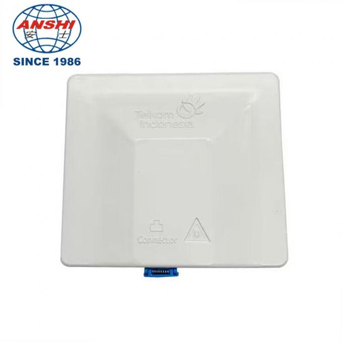 Indonesia Telecom Fiber Terminal Box For 15/40m Invisible Cable G657B3 ...