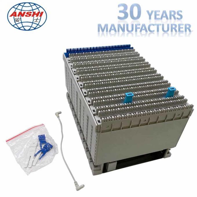 128 Pairs Main Distribution Frame MDF Terminal Block For Inside Terminal