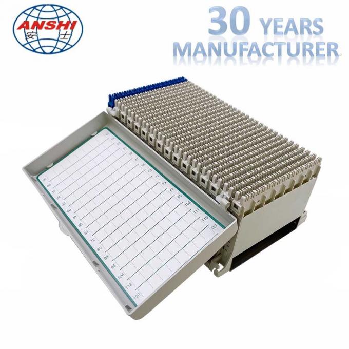 PCB PPT MDF Main Distribution Frame Rack Mount For Telecommunication