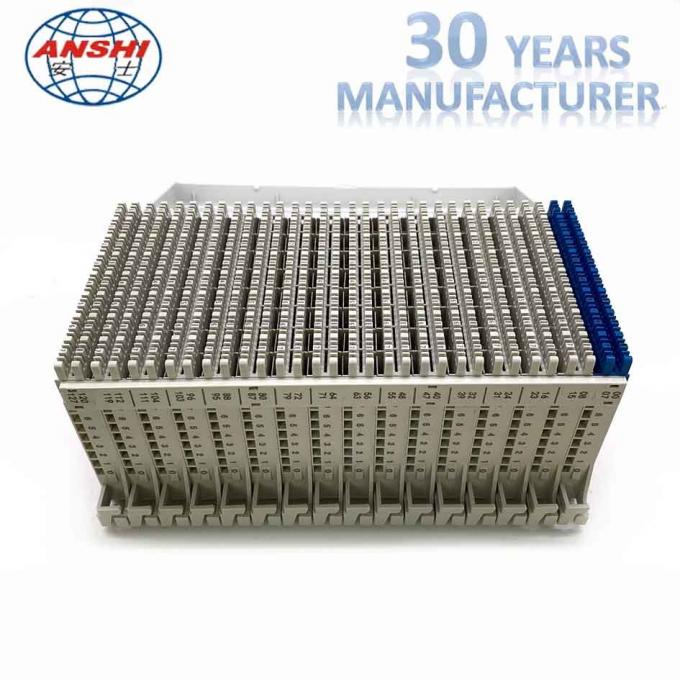 128 Pairs Main Distribution Frame MDF Terminal Block For Inside Terminal